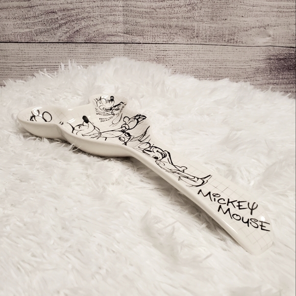 Disney | Kitchen | Disneys Mickey Mouse Sketchbook Spoon Rest By Jerry ...